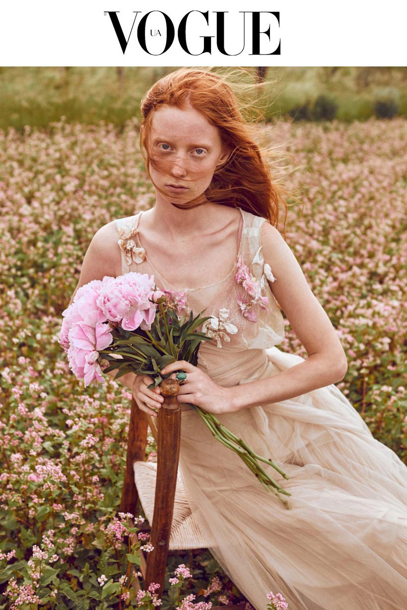 Fashion Editorial for Vogue Ukraine - Closer to Nature